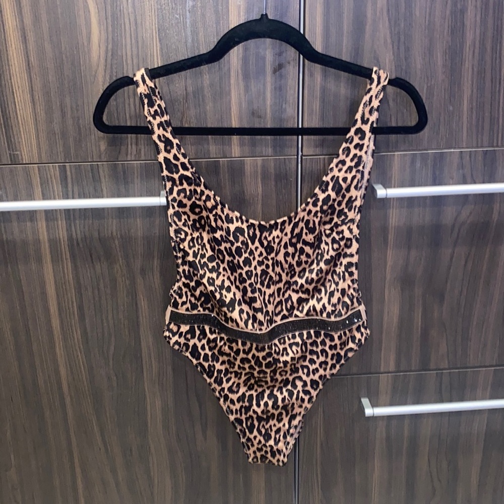 Cheetah One Piece Swimsuit Victorias Secret Gem